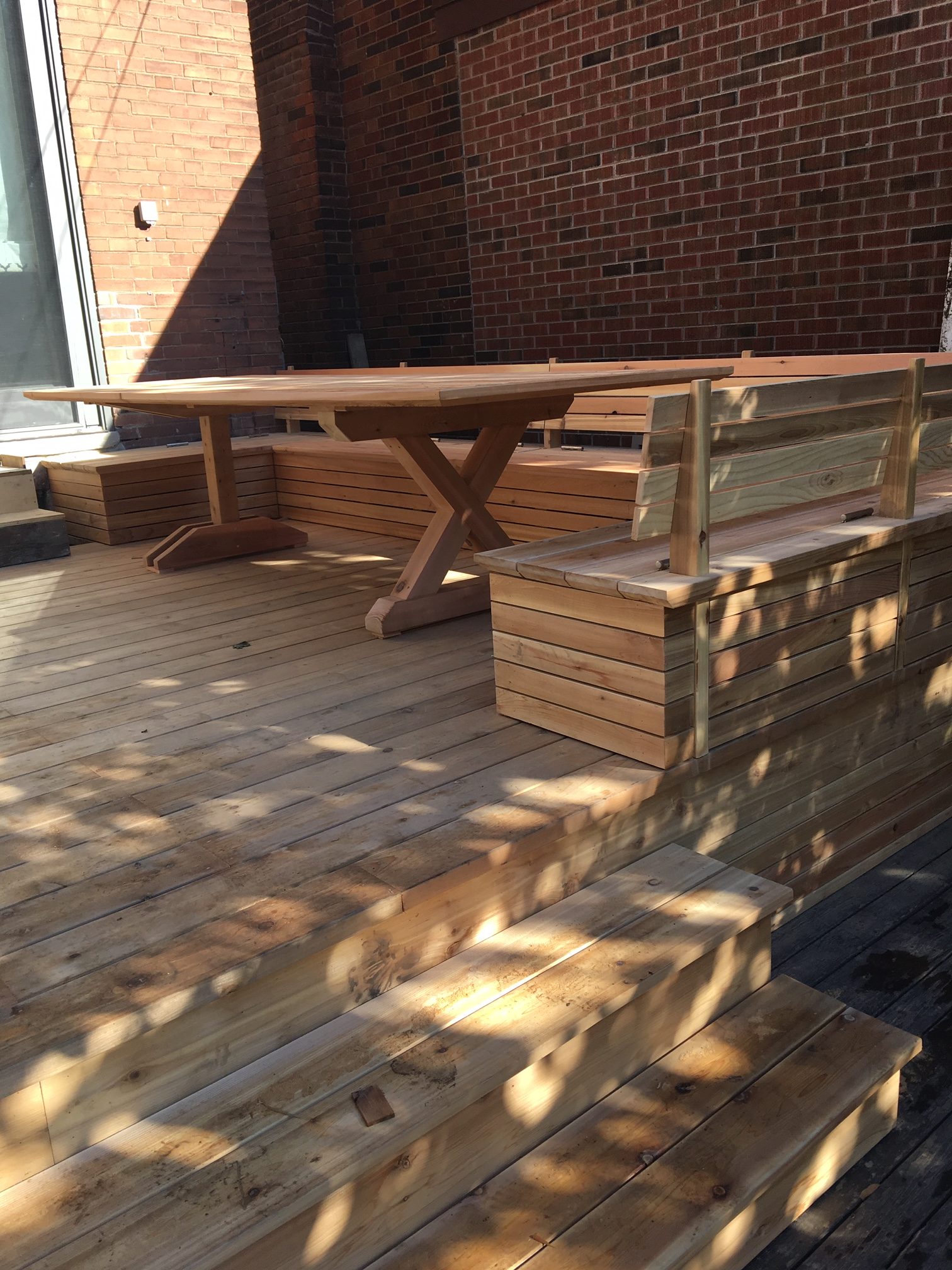 Custom Cedar Table – Andrew Beyers Carpentry